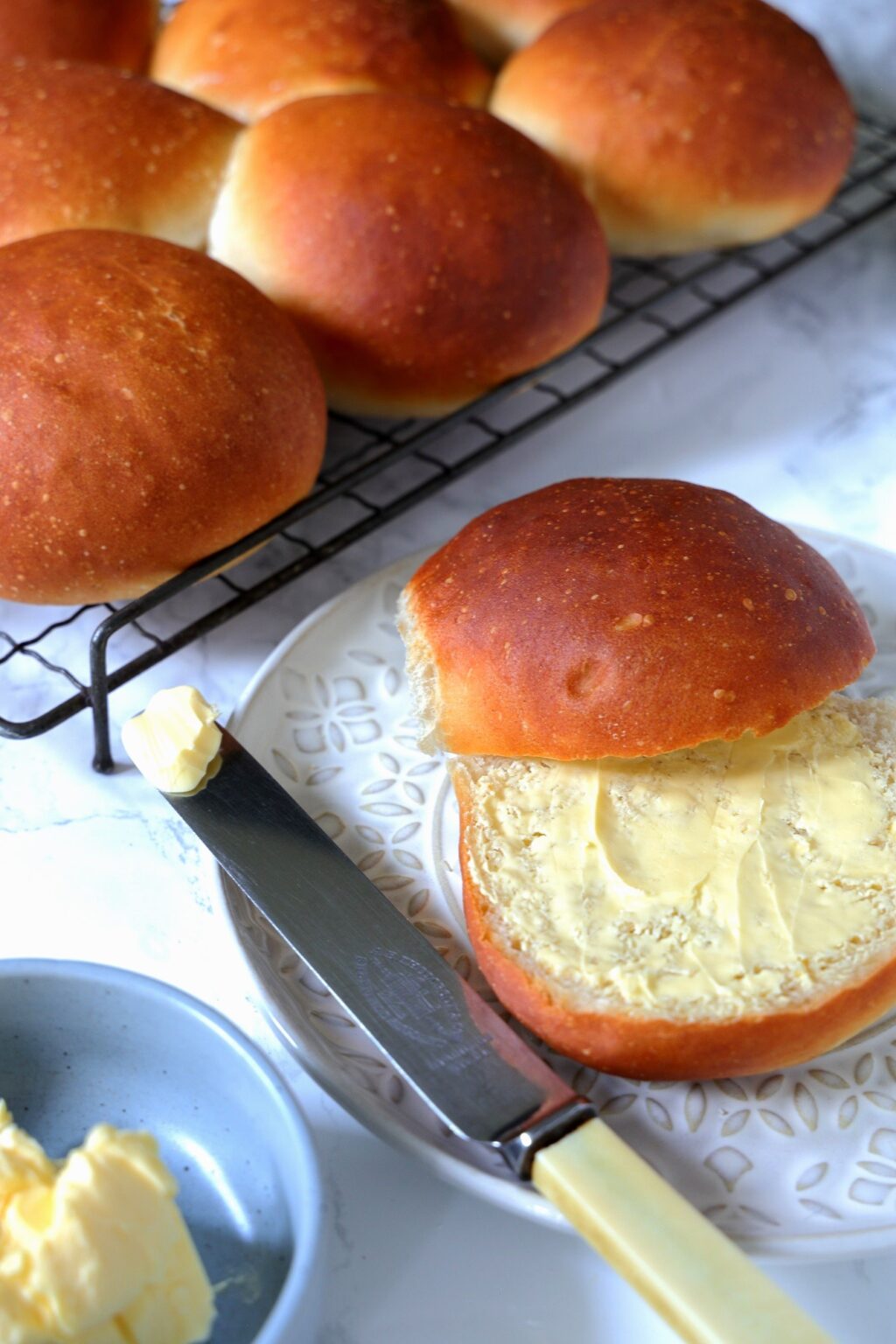 Bread Rolls Recipe - The Thrifty Squirrels