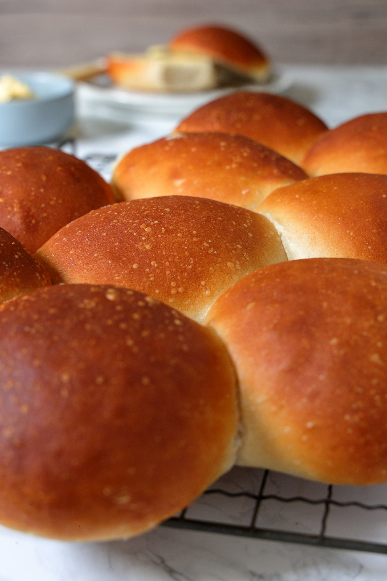 Bread Rolls Recipe - The Thrifty Squirrels